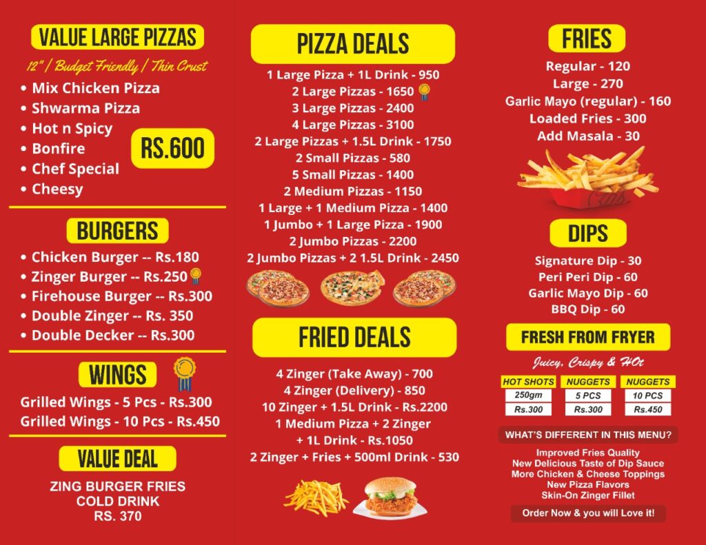 Pizza Kitchen Multan - Find Pizza Menu - Pizza Deals and Prices around ...