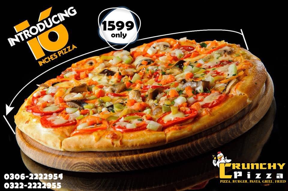 Crunchy Pizza Menu - Find Pizza Menu - Pizza Deals and Prices around ...